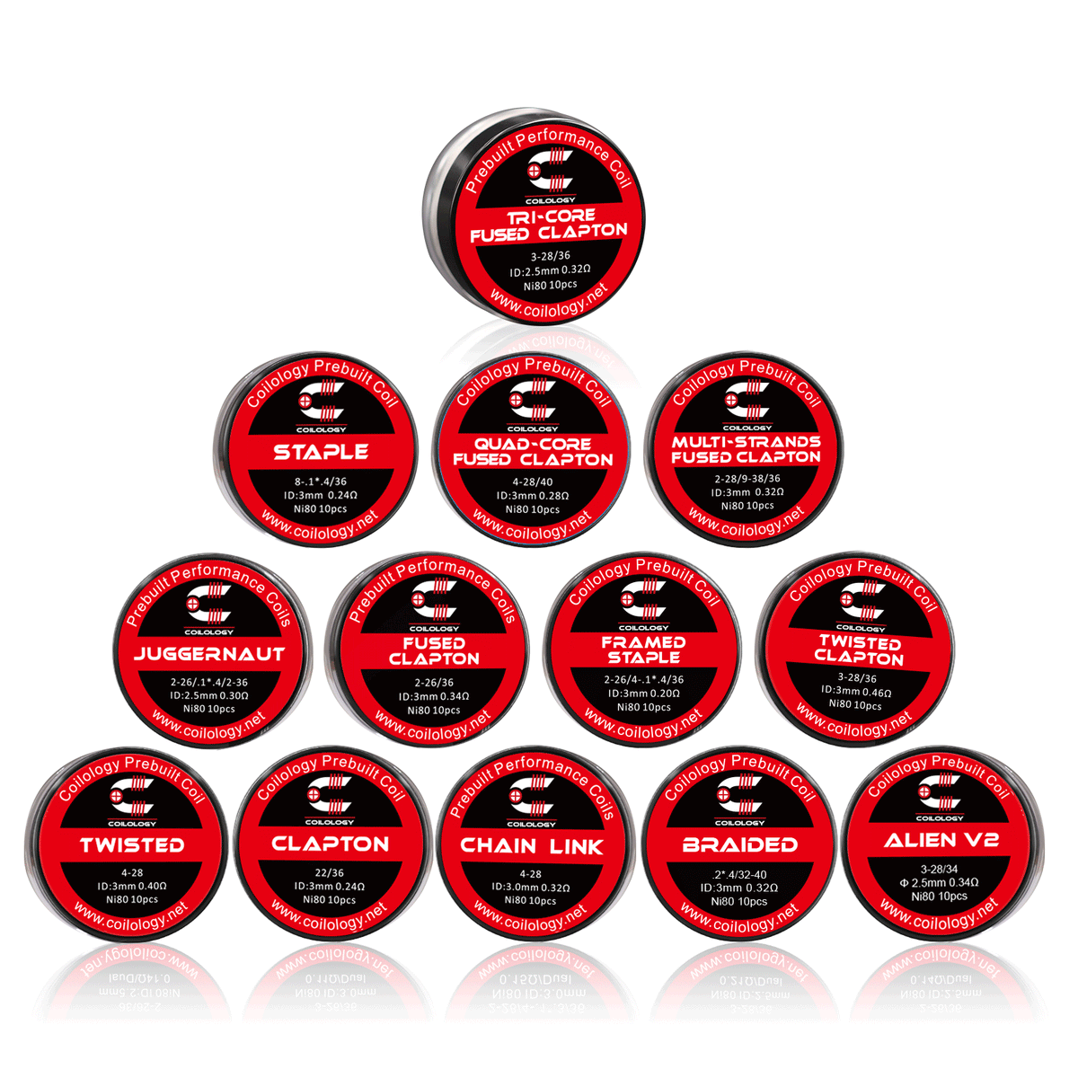 Juggernaut Prebuilt Coils 10PCS – Coilologyofficial