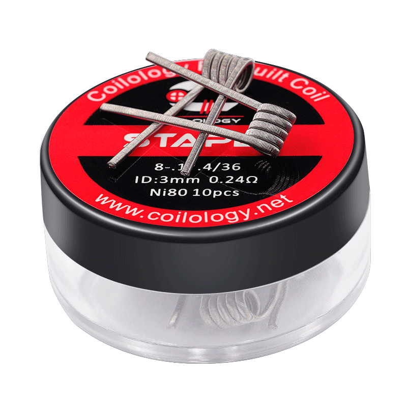 Staple Prebuilt Coils 10pcs/box – Coilologyofficial